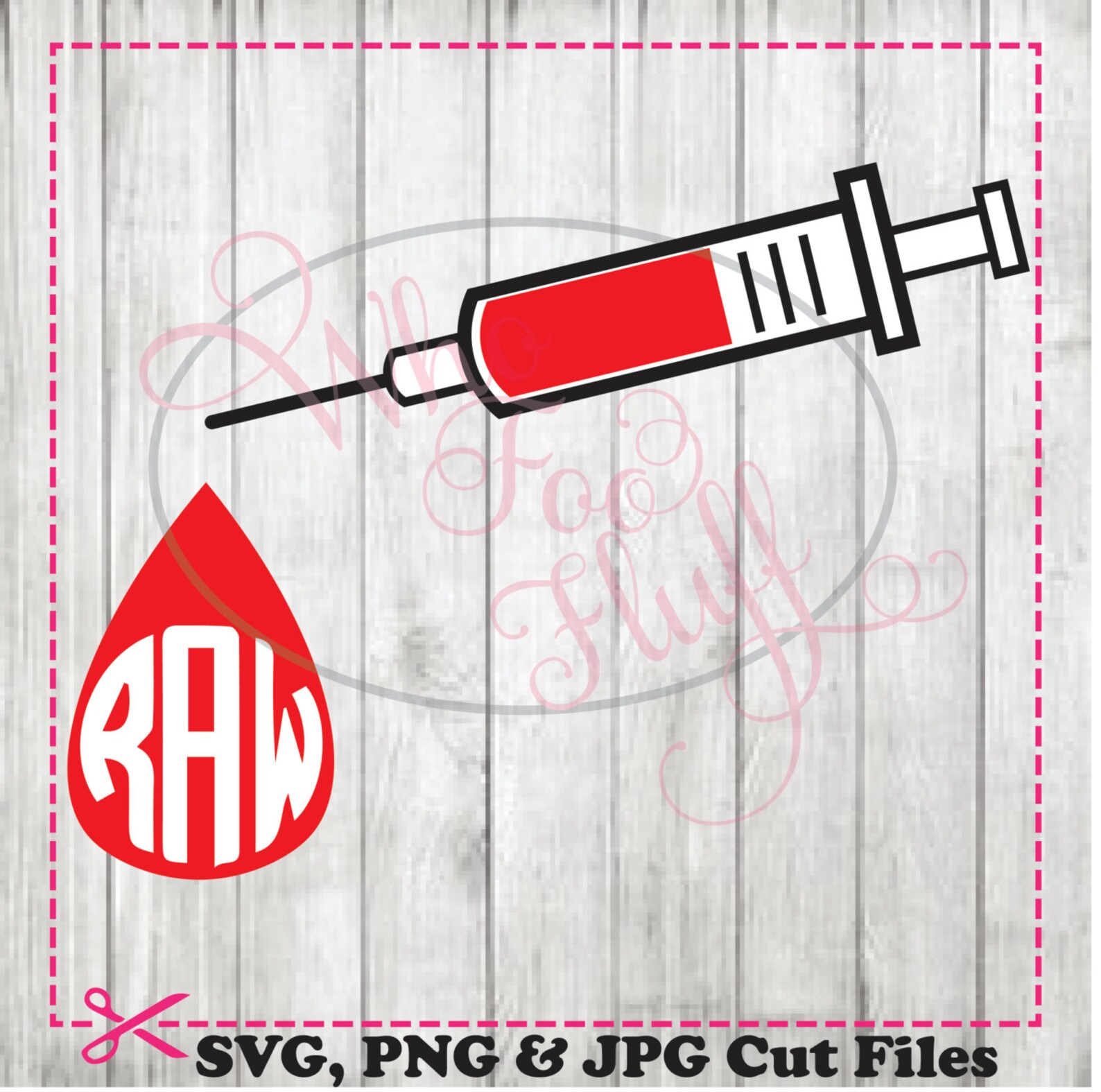 Phlebotomist Monogram Frame Graduation Pes Svg Png Jpg - Etsy