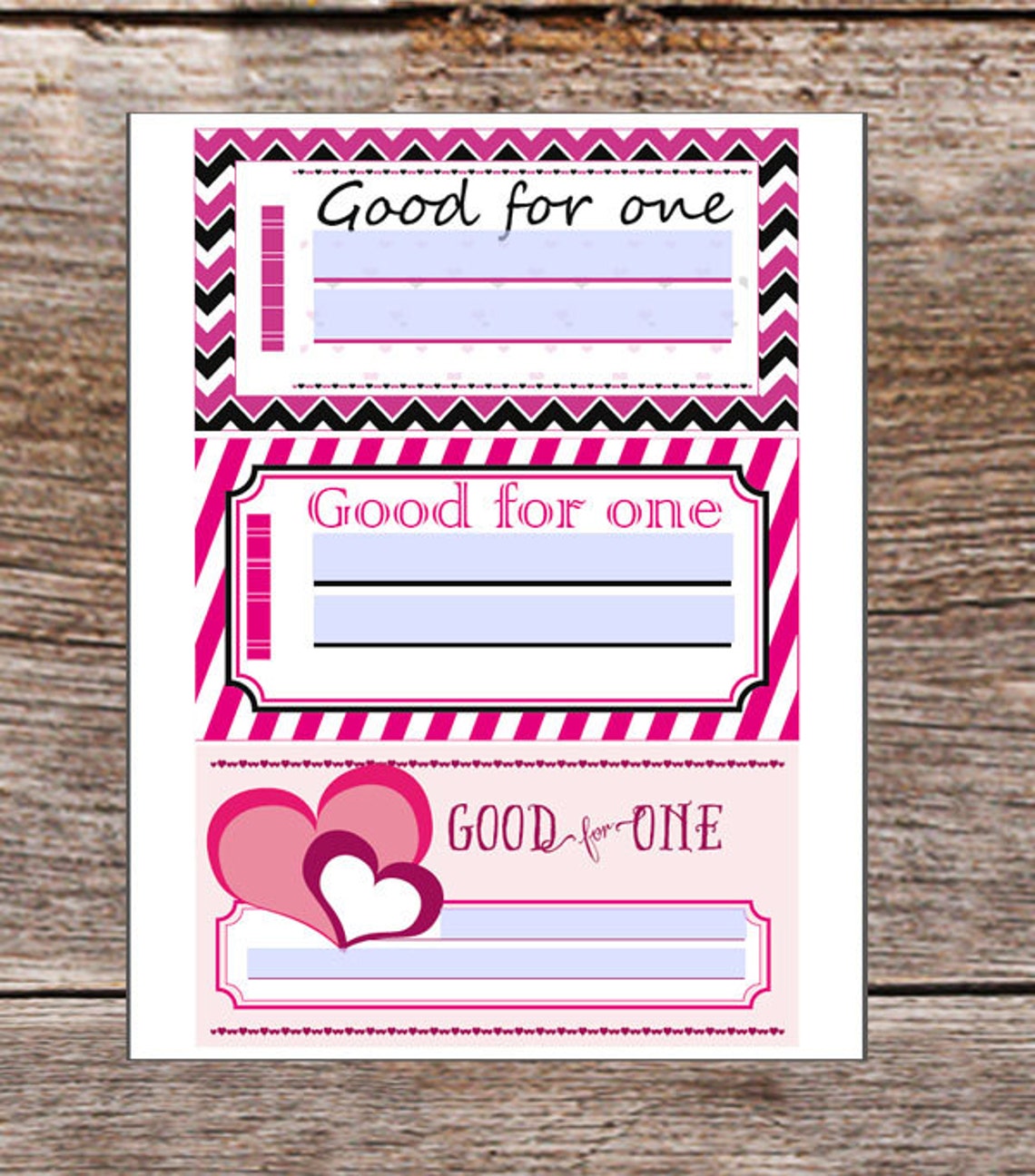 Printable Diy Coupon Book Template