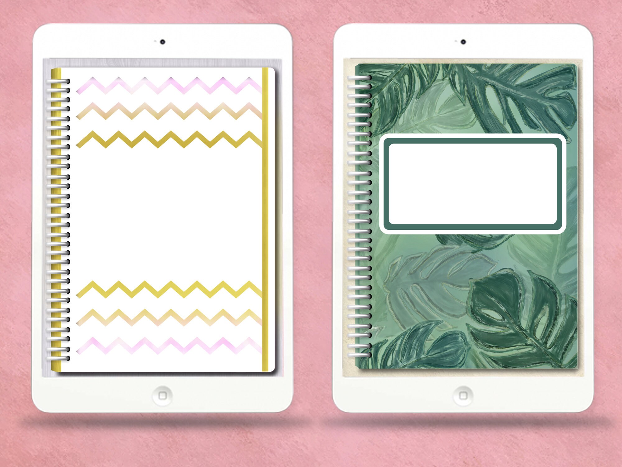 Digital Planner Cover Templat Pour Digital Planner Dans Le Etsy