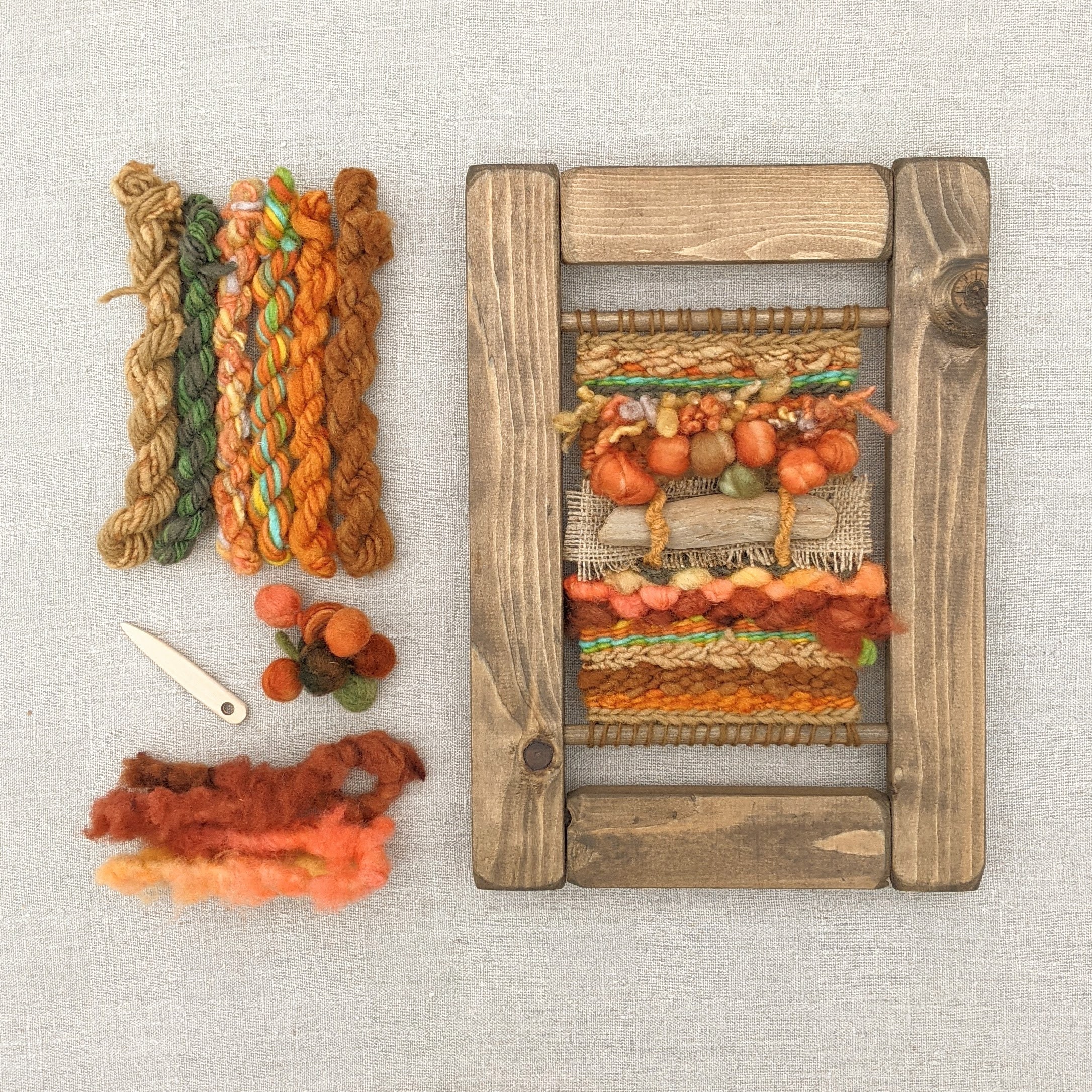 Weaving Kit: Learn to Weave Beginners Craft Kit Autumn - Etsy UK