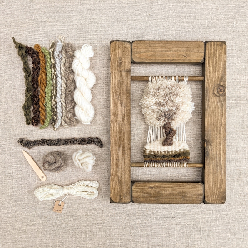 Weaving Kit Craft Kit Learn to Weave a Wall Hanging - Etsy