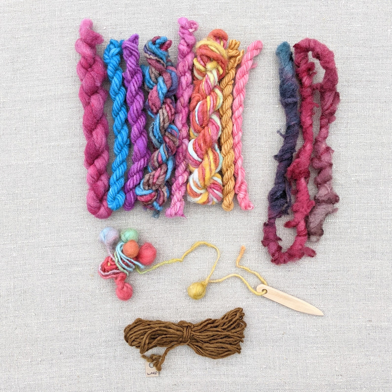 Weaving Kit: Learn to Weave Beginners Craft Kit Tutti Frutti - Etsy UK