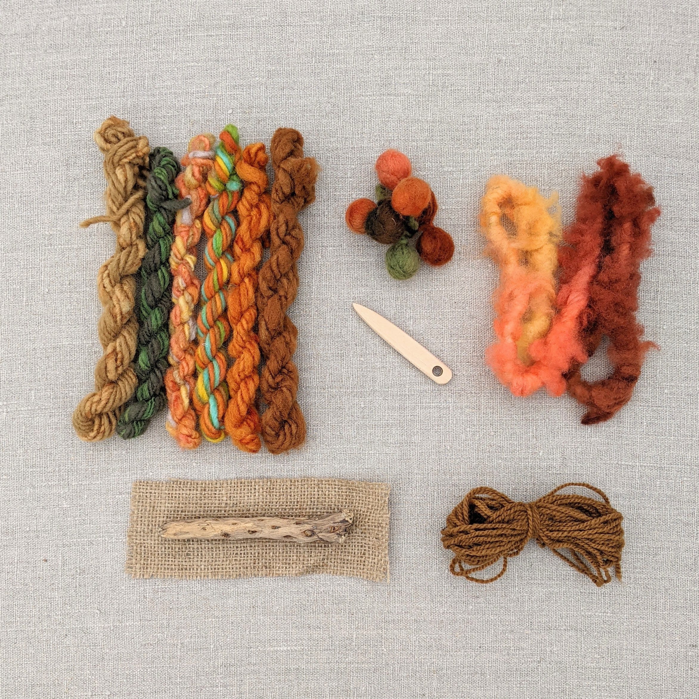 Weaving Kit: Learn to Weave Beginners Craft Kit Autumn | Etsy