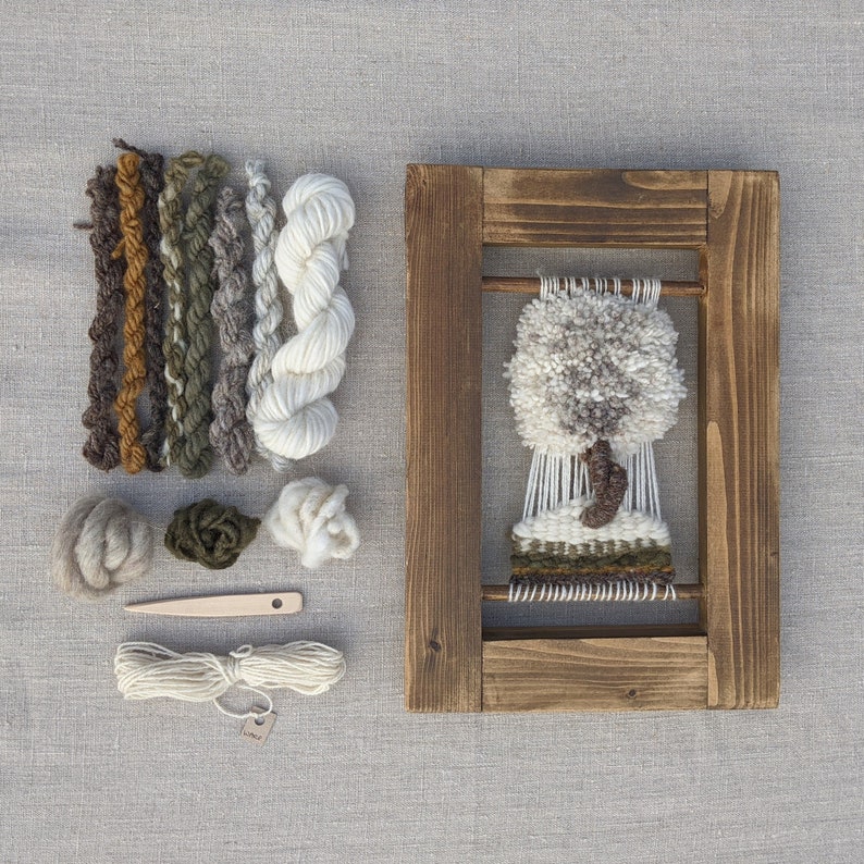 Weaving Kit Craft Kit Learn to Weave a Wall Hanging | Etsy