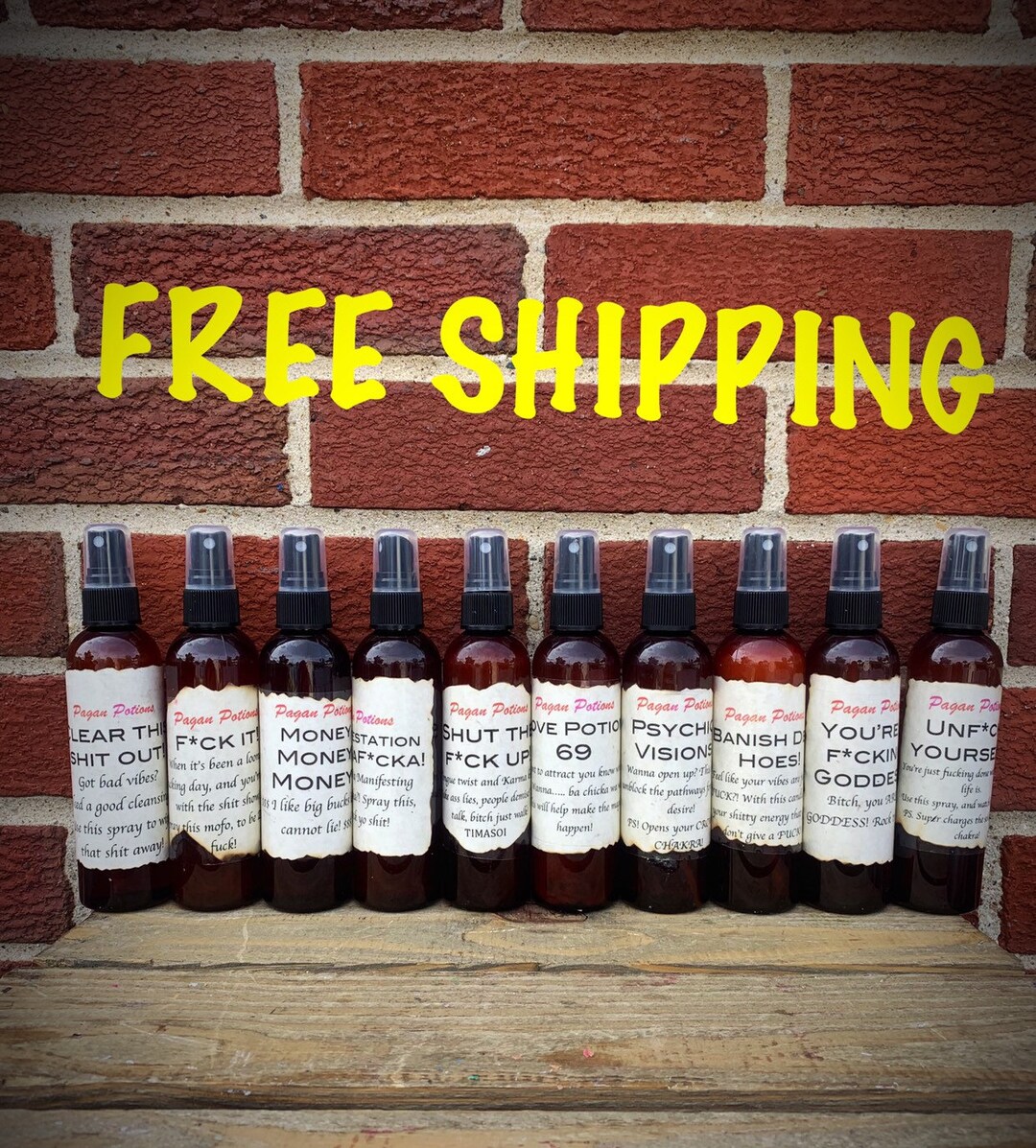Mega Blast Box of Pagan Potions Sprays - Etsy