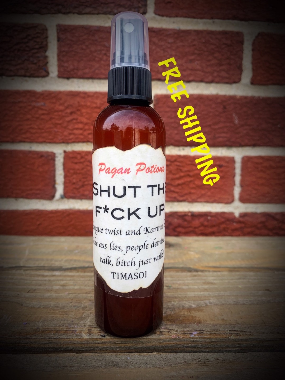 Shut the F up Spray FREE SHIPPING - Etsy