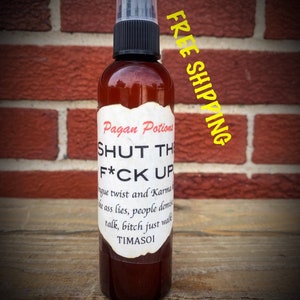 Shut the F up Spray FREE SHIPPING - Etsy