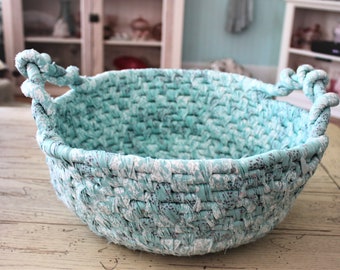 Rag basket | Etsy