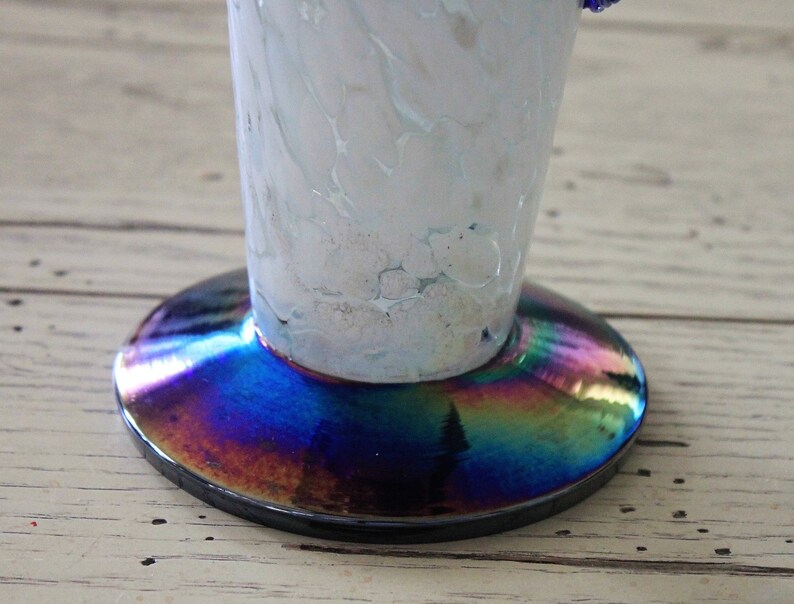 Iridescent Studio Art Glass Jack in Pulpit Shape Pulled 9-12 - Etsy