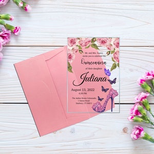 Quinceanera Invitation , Wedding Invitation Designs, Birthday ...