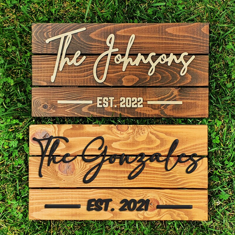 Wood Wall Signs - Etsy