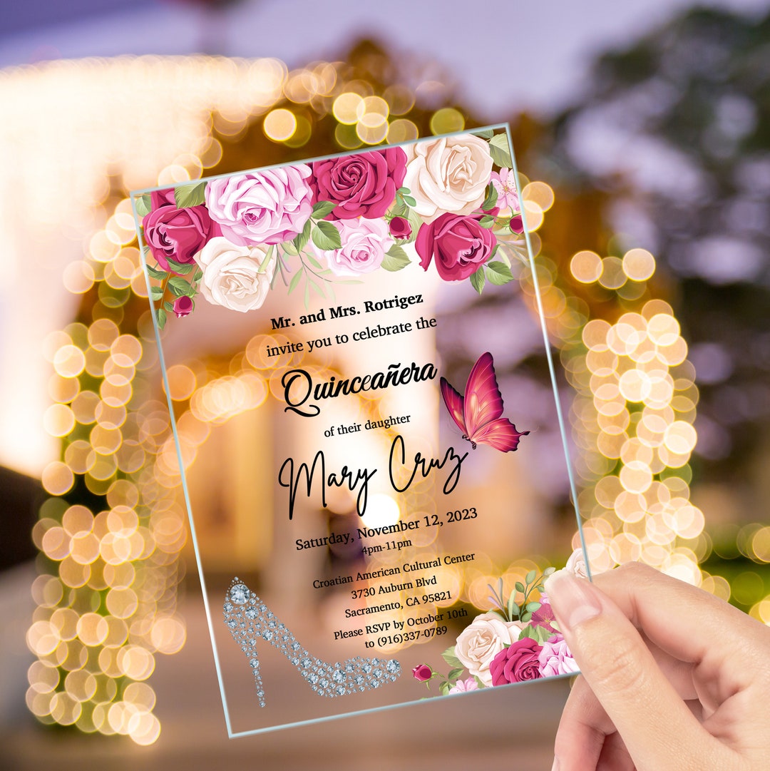 Quinceanera Invitation , Wedding Invitation Designs, Birthday ...