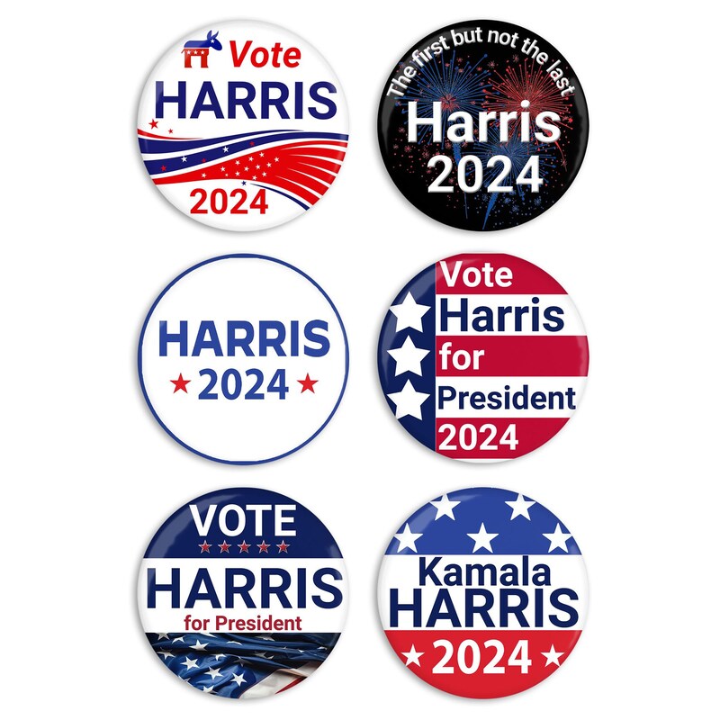 Kamala Harris Pin - Etsy