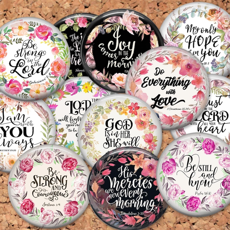 Bible Verse Magnets - Etsy