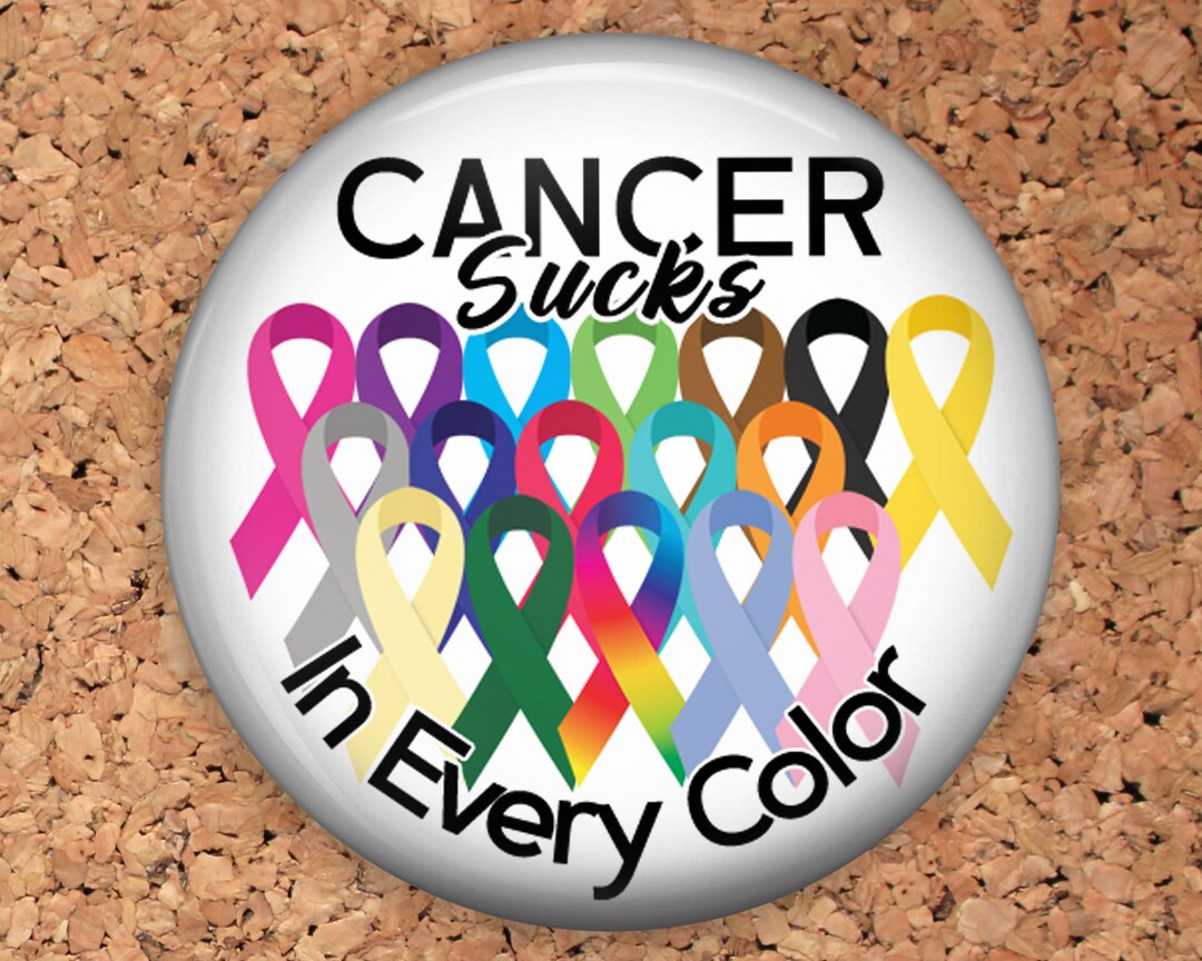 Cancer Awareness Interchangeable Badge Reel Topper Swappable ID Badge ...