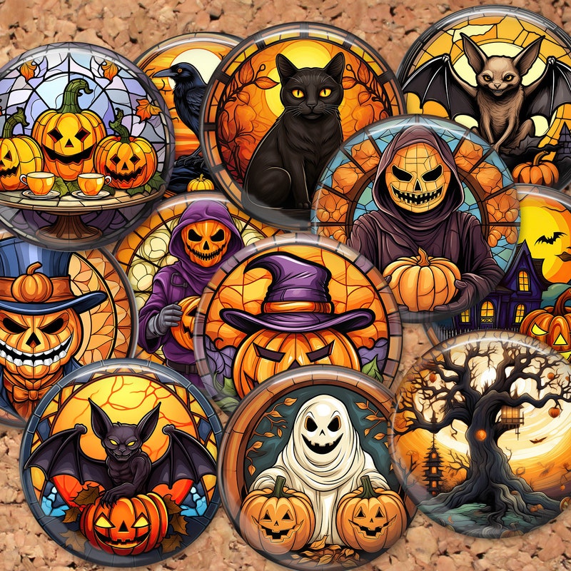 Halloween Buttons - Etsy UK