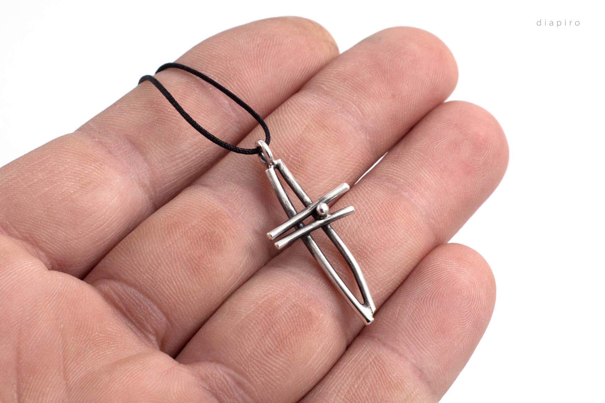 Evil Eye Cross Necklace Women's Silversmith Jewelry - Etsy