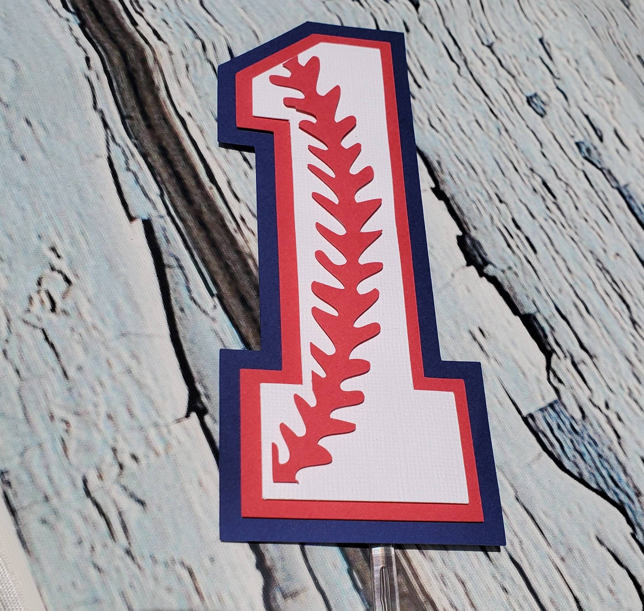 1st Birthday/ Baseball Cake Topper/ Baseball Theme/ Baseball | Etsy