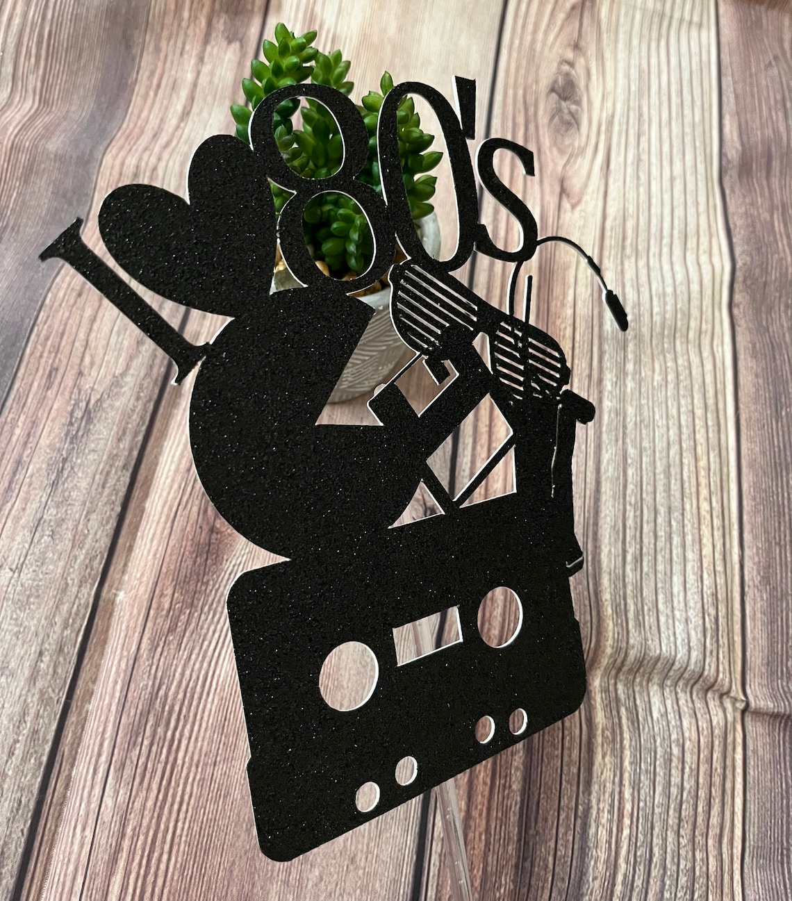 80s Cake Topper/ 80s Party/ 80s Birthday/ 80s Theme/ I Love | Etsy