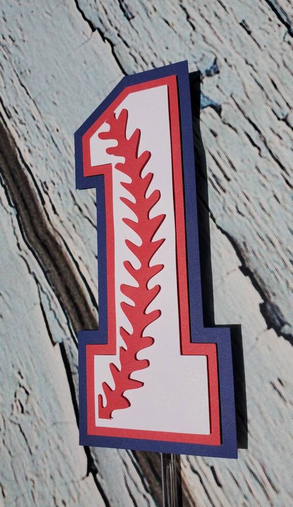 1st Birthday/ Baseball Cake Topper/ Baseball Theme/ Baseball - Etsy