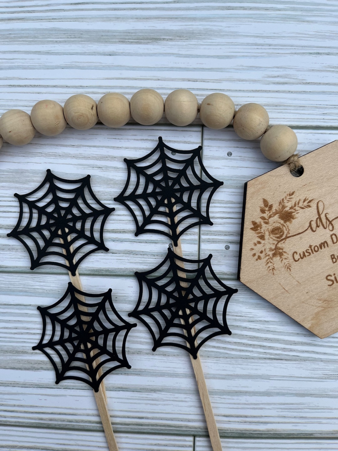 Spider Web Cupcake Toppers/ Web Cupcake Toppers/ Spider Web Toppers ...