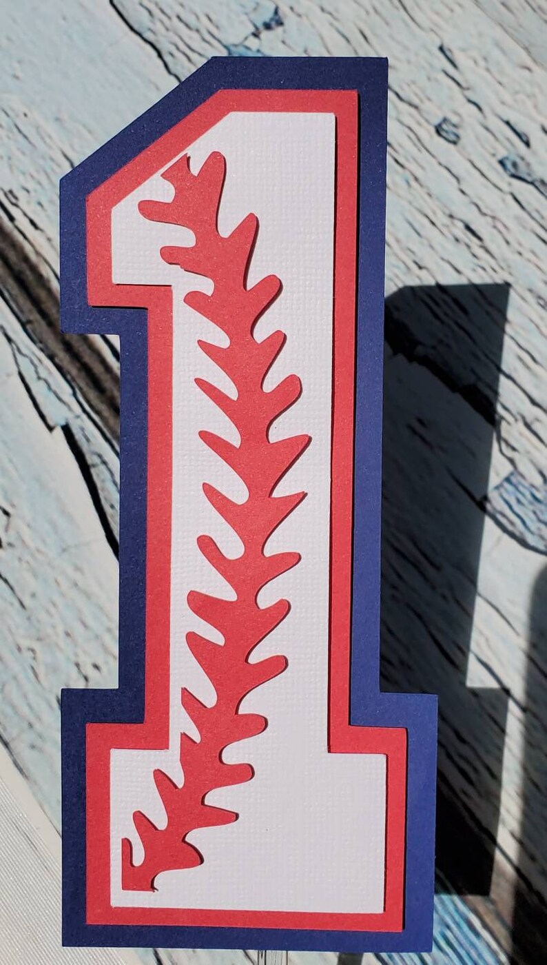 1st Birthday/ Baseball Cake Topper/ Baseball Theme/ Baseball | Etsy