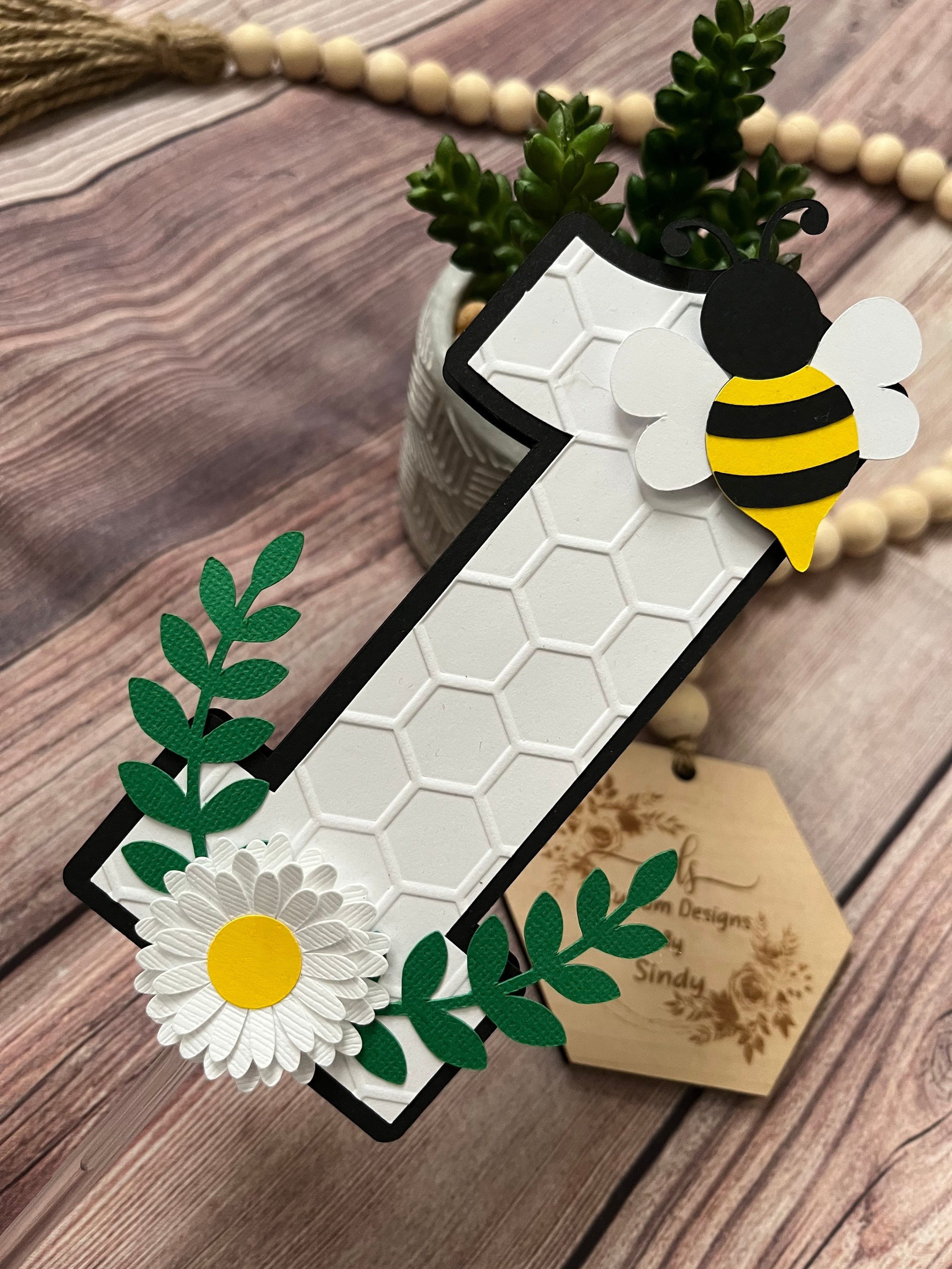 Bee Cake Topper/ Bumble Bee Topper/ 1st Bee Day/ 1st Birthday/ | Etsy