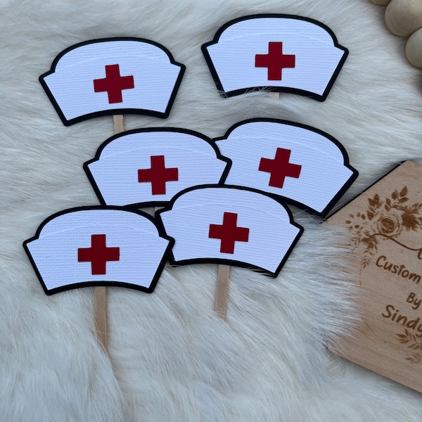 Nurse Cupcake Topper - Etsy