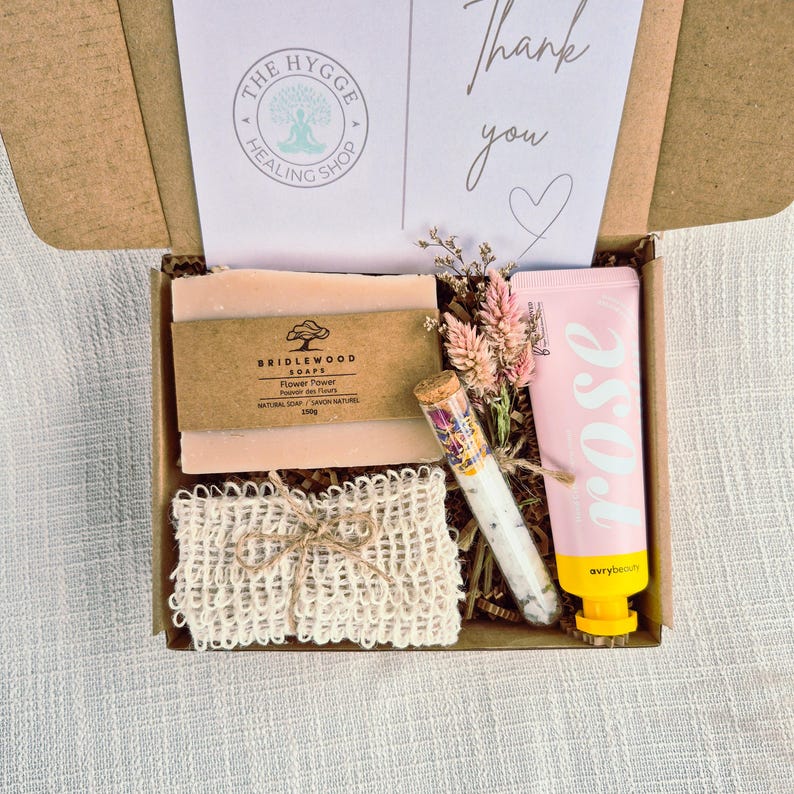 Teacher Appreciation Gift Set, Self-care Spa Box With Tea, Candle ...