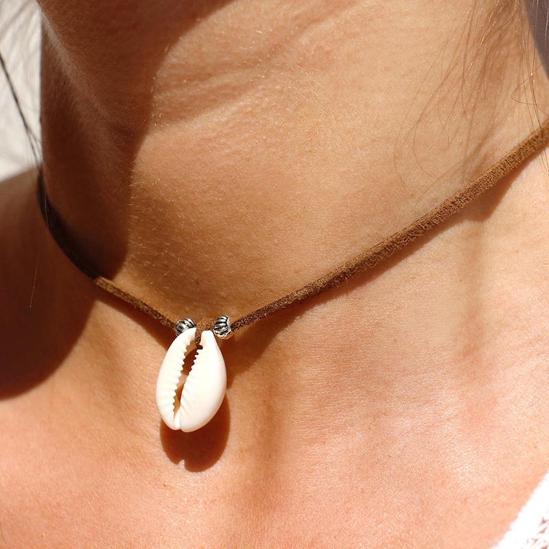 Cowrie Shell Necklace - Etsy