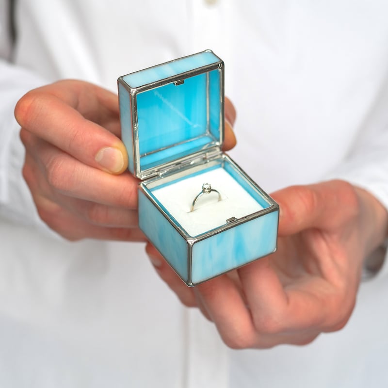 Blue Ring - Etsy