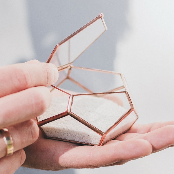 Geometric Ring Box - Etsy