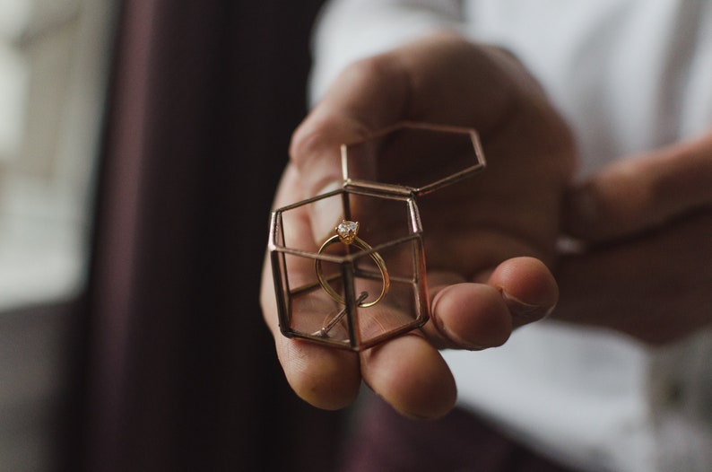 Proposal Mini Ring Box Valentines Gift Box for Engagement - Etsy