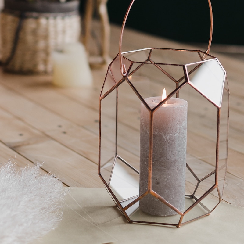 Geometric Candle Holder - Etsy