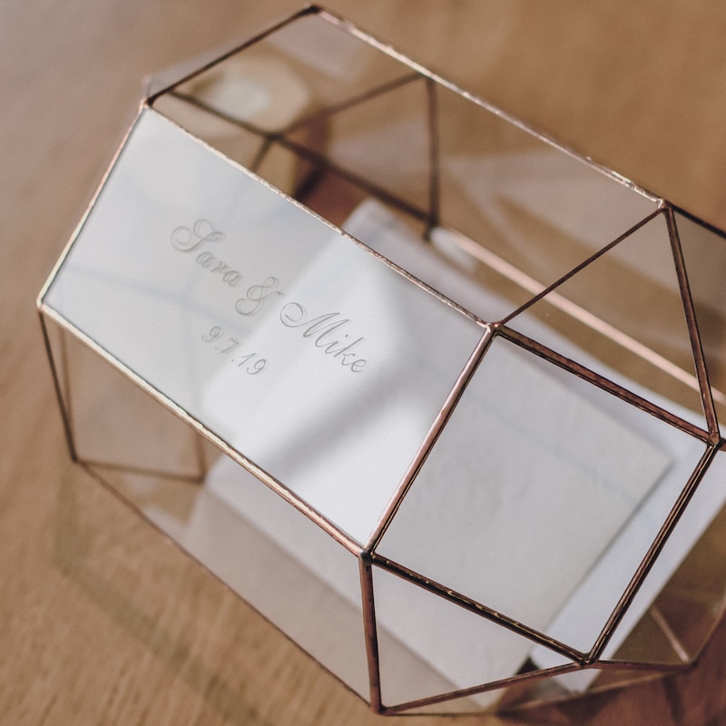 Wedding Card Box - Etsy UK