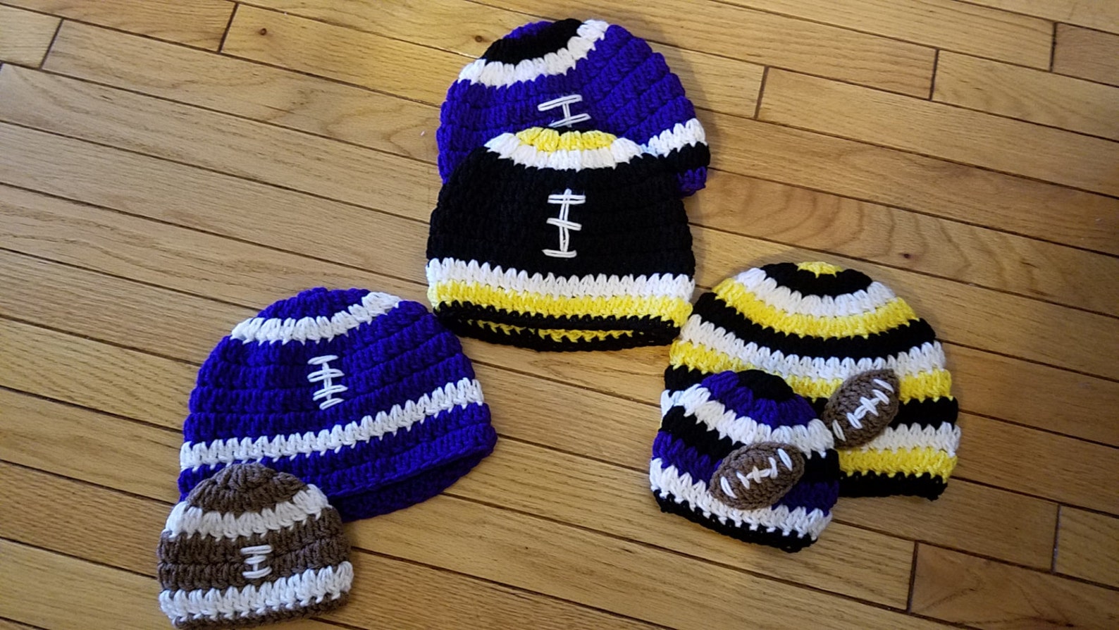 Crochet Football Hat Pattern, Sizes Newborn to Adult - Etsy