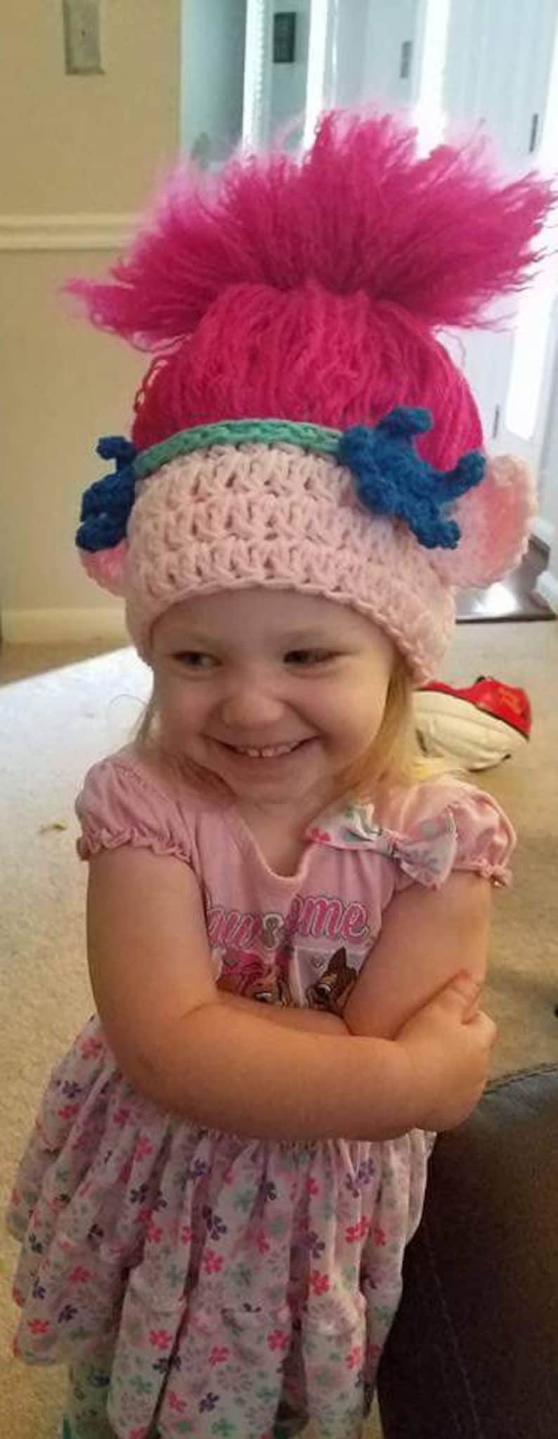 Crochet Troll Hat Pattern Size Newborn to Adult - Etsy