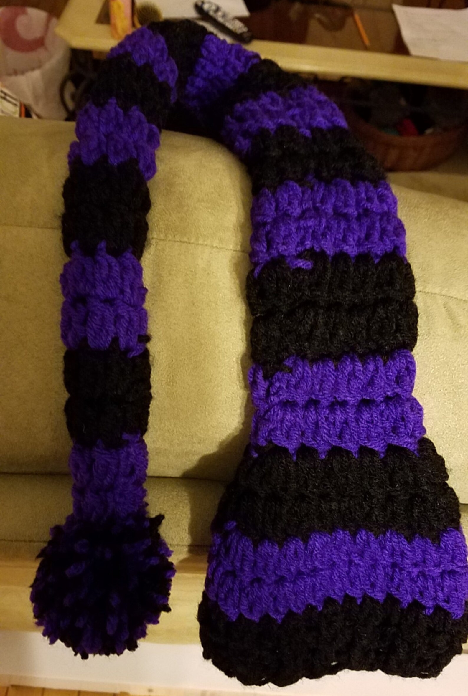 Crochet Stocking Cap With Long Tail Pattern - Etsy