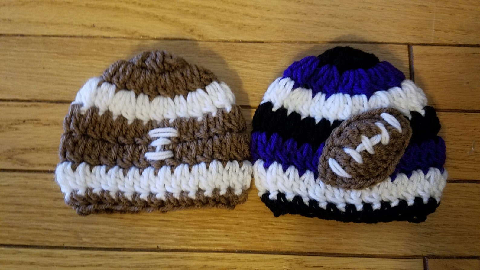 Crochet Football Hat Pattern, Sizes Newborn to Adult - Etsy