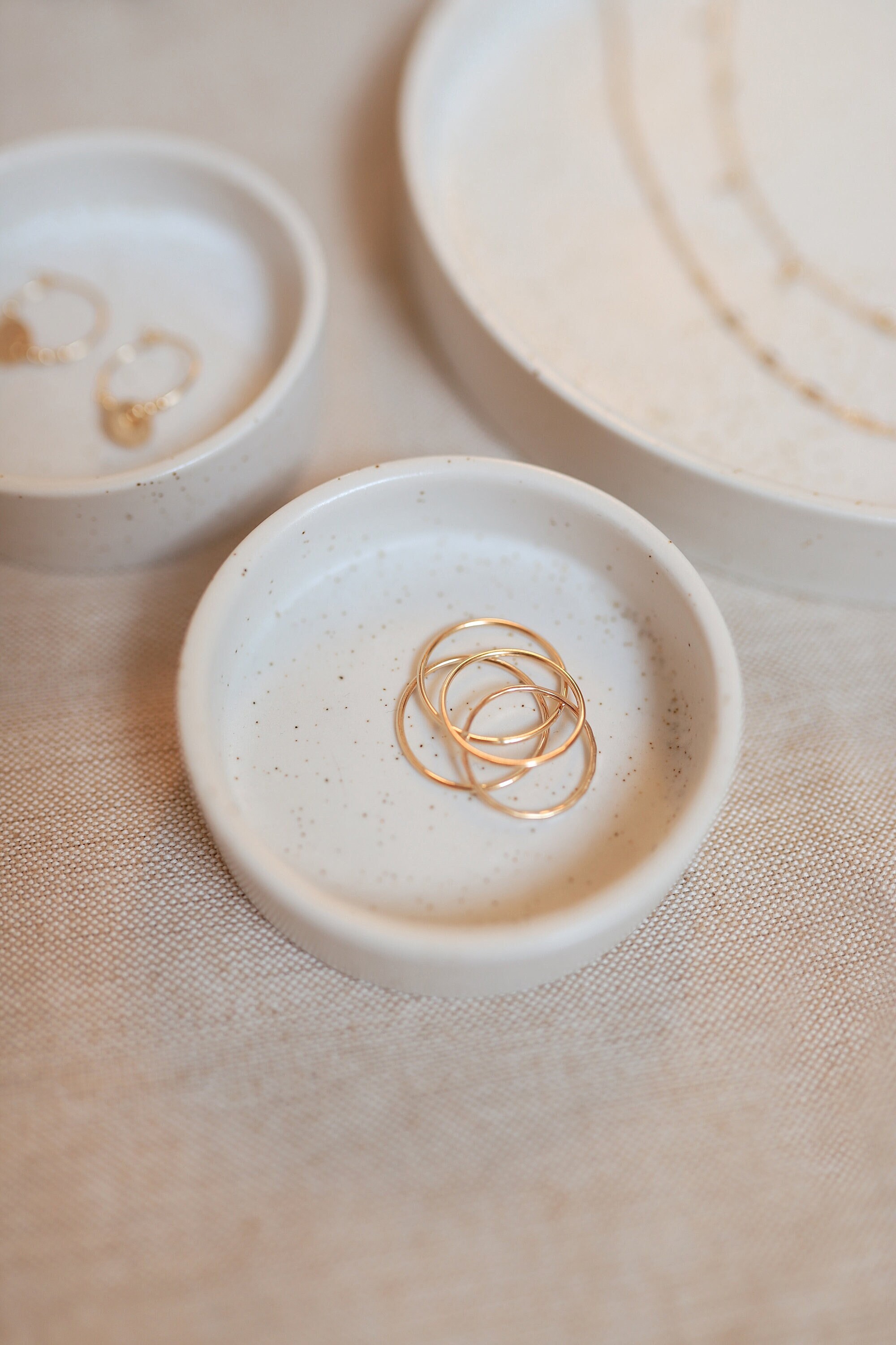 Thin Minimalist Simple Ring, 14k Gold Filled and Sterling Silver · Tiny ...