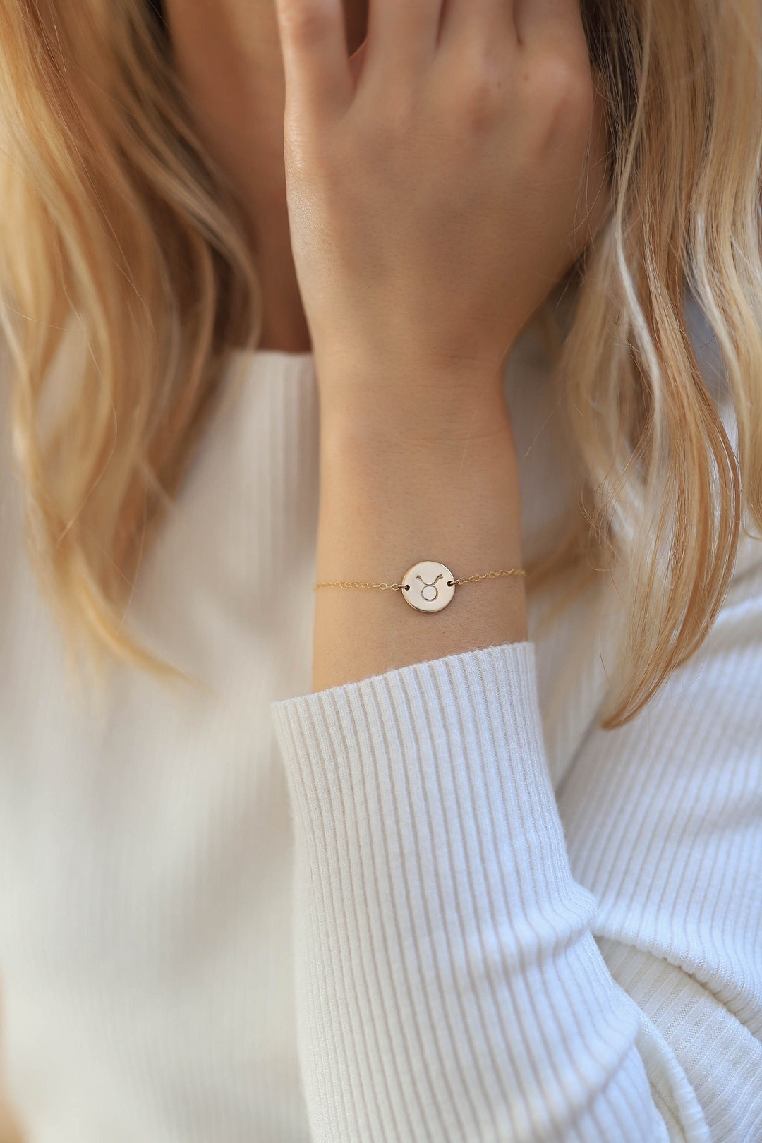 Personalized Zodiac Bracelet, 14k Gold Filled or Sterling Silver ...