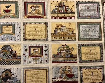 Fabric book panel | Etsy