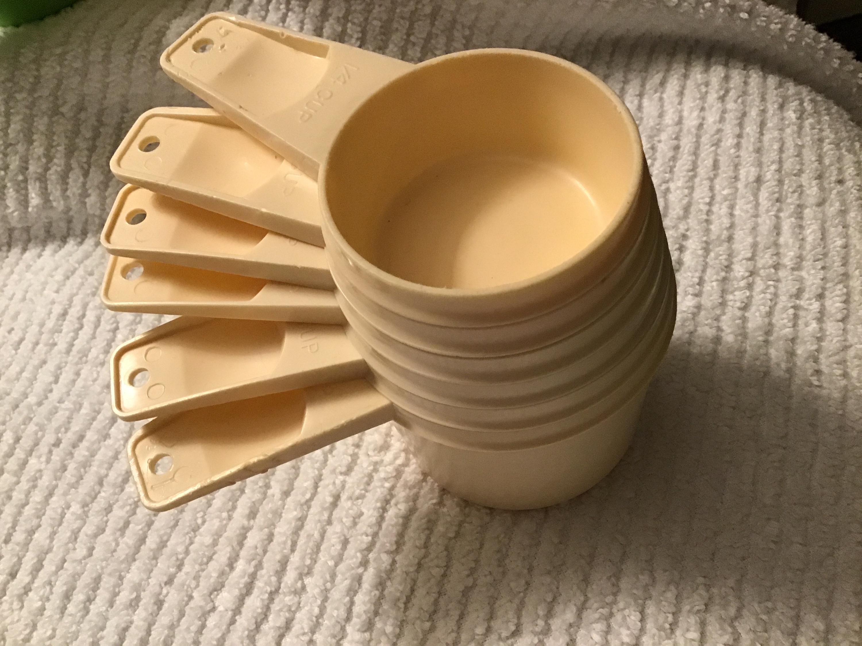 Tupperware 6 Measuring Cups - Etsy