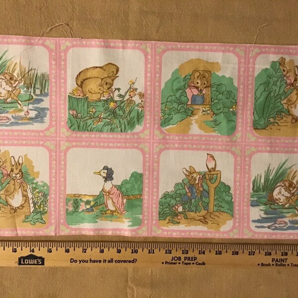 Peter Rabbit Fabric - Etsy