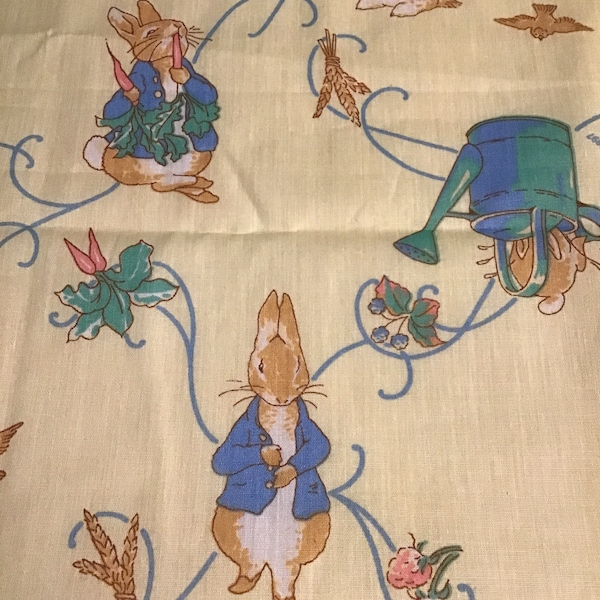 Beatrix Potter Fabric - Etsy