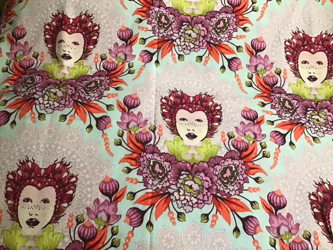 Tula Pink Cotton Fabric “elizabeth “ - Etsy