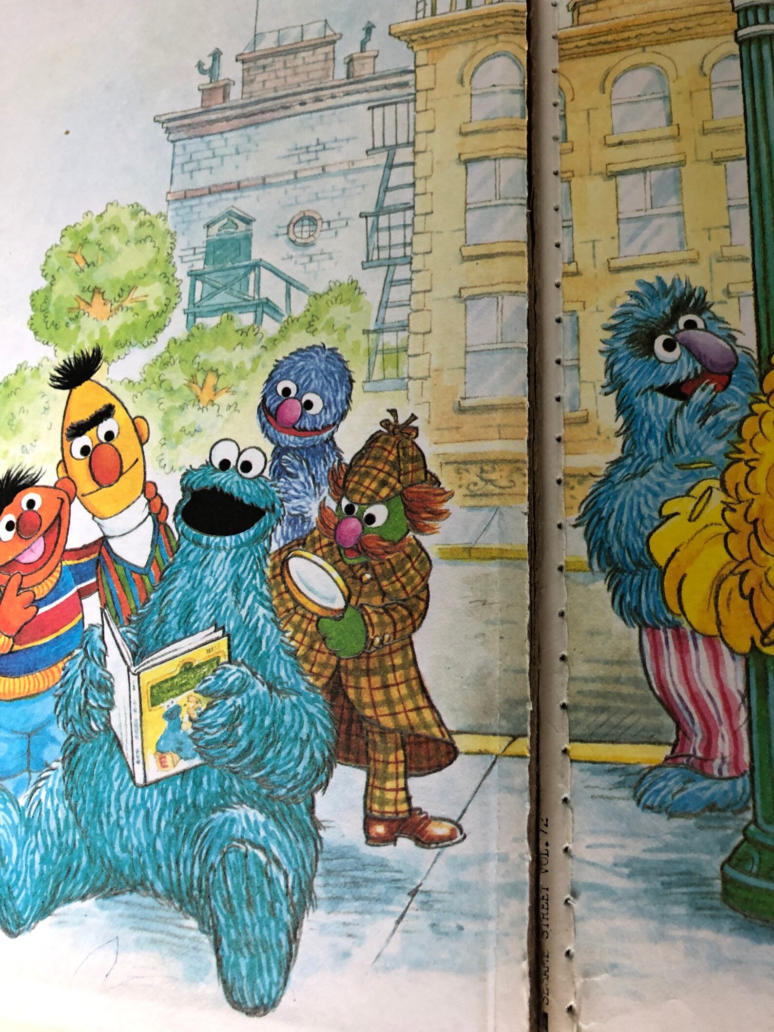 Sesame Street Library Vintage Books 1970s 8 Books Numbered | Etsy