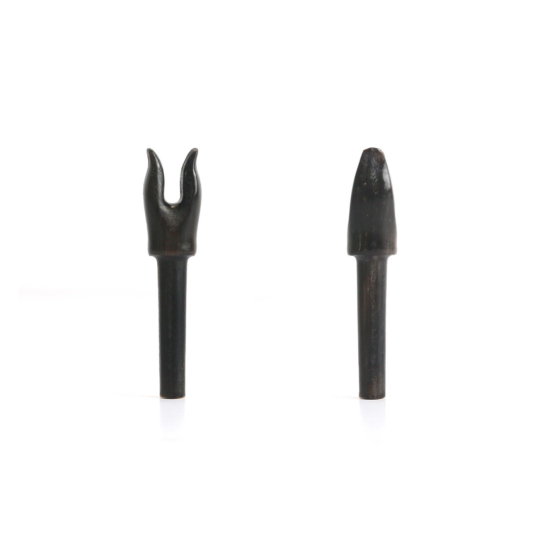 Vermil Natural U-nocks – Premium Arrow Nocks for Traditional ...