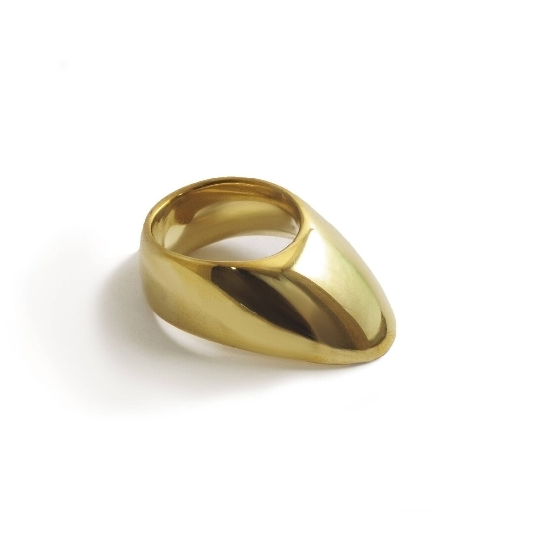Vermil Archery Thumb Ring - Lotus Brass - Protective Gear for Thumb ...