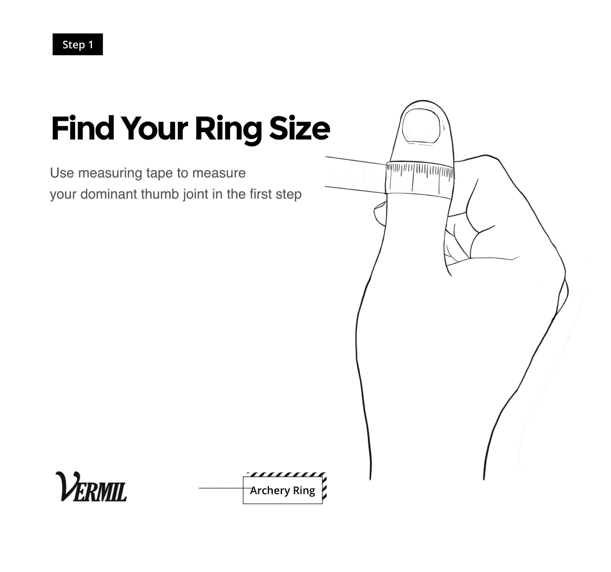 Vermil Archery Thumb Ring - Victory Silver Plus - Protective Gear for ...